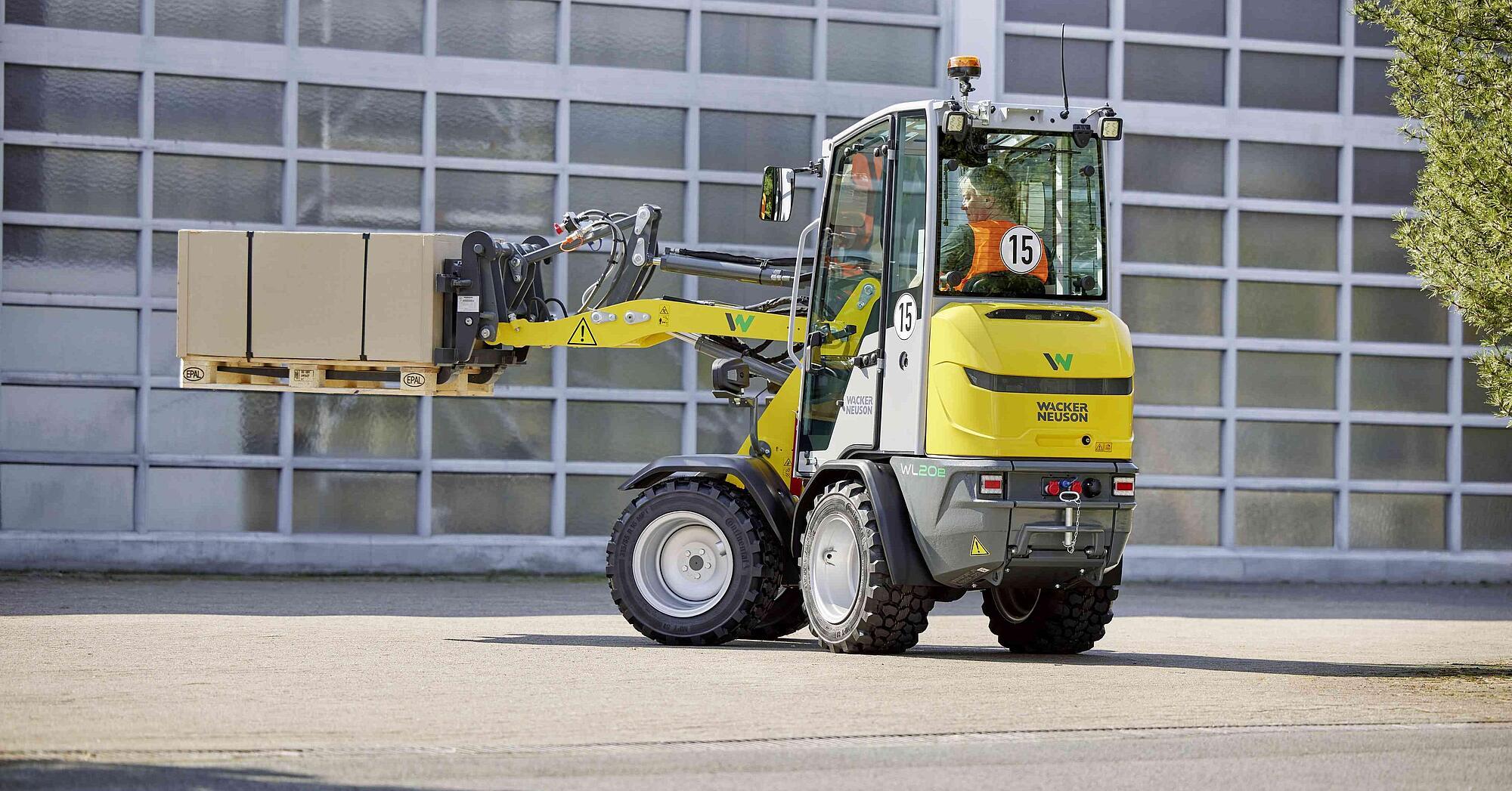Wacker Neuson: Wheel loaders operation | Wacker Neuson